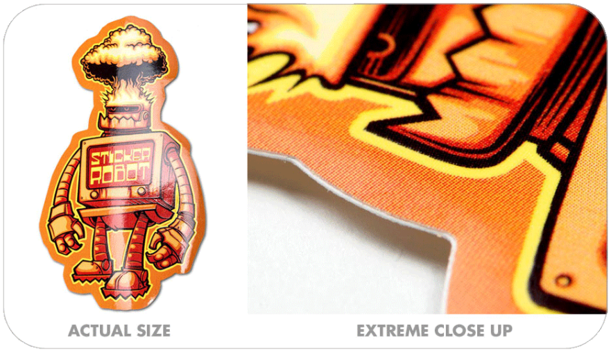 Our Process | Sticker Robot Custom Stickers