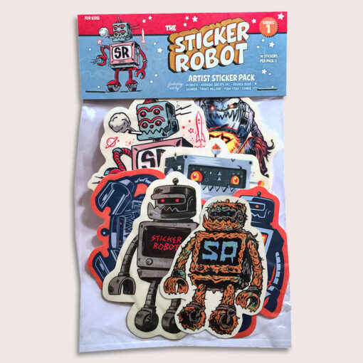 New Artist Custom Sticker Packs! | Sticker Robot Custom Stickers