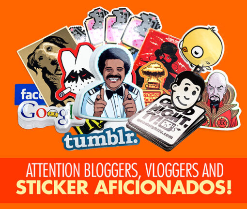 Attention Bloggers, Vloggers & Sticker Aficionados! | Sticker Robot ...