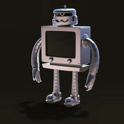 A Super Custom Sticker Robot… | Sticker Robot Custom Stickers