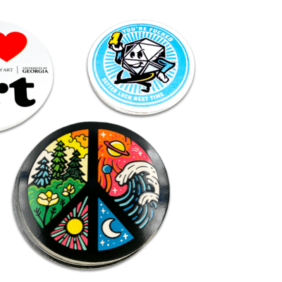 Silkscreen Stickers | Sticker Robot Custom Stickers