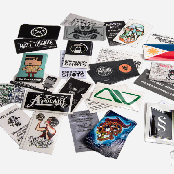Business Card Stickers | Sticker Robot Custom Stickers