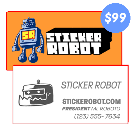 Silkscreen Stickers | Sticker Robot Custom Stickers