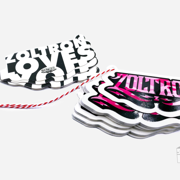 Hang Tag Stickers (Silkscreen) | Sticker Robot Custom Stickers