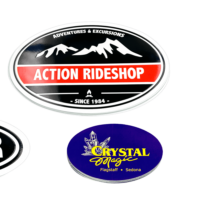 Silkscreen Stickers | Sticker Robot Custom Stickers