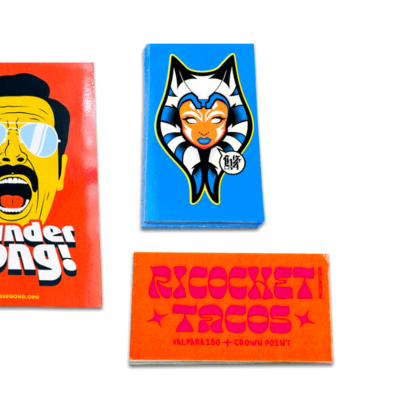 Silkscreen Stickers | Sticker Robot Custom Stickers