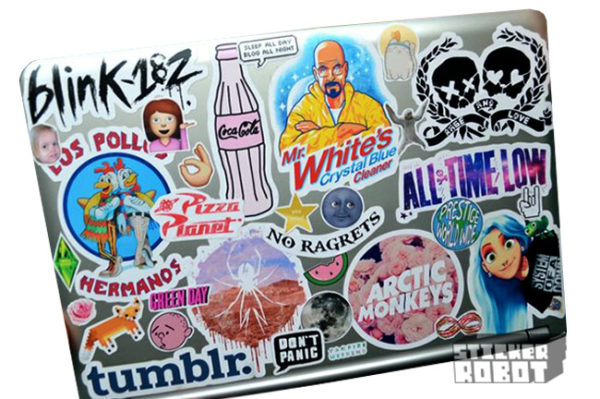 CUSTOM-LAPTOP-STICKERS | Sticker Robot Custom Stickers