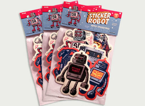 Sticker Robot Artist Pack | Sticker Robot Custom Stickers