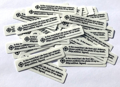 “My Last Shot” Sticker Pack | Sticker Robot Custom Stickers