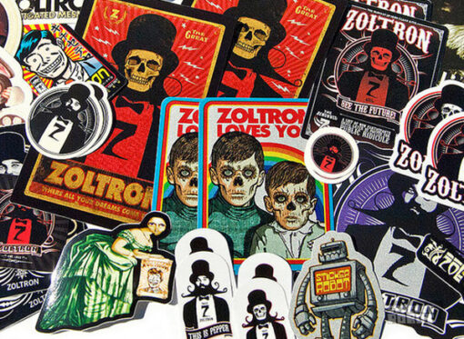Zoltron Sticker Pack | Sticker Robot Custom Stickers