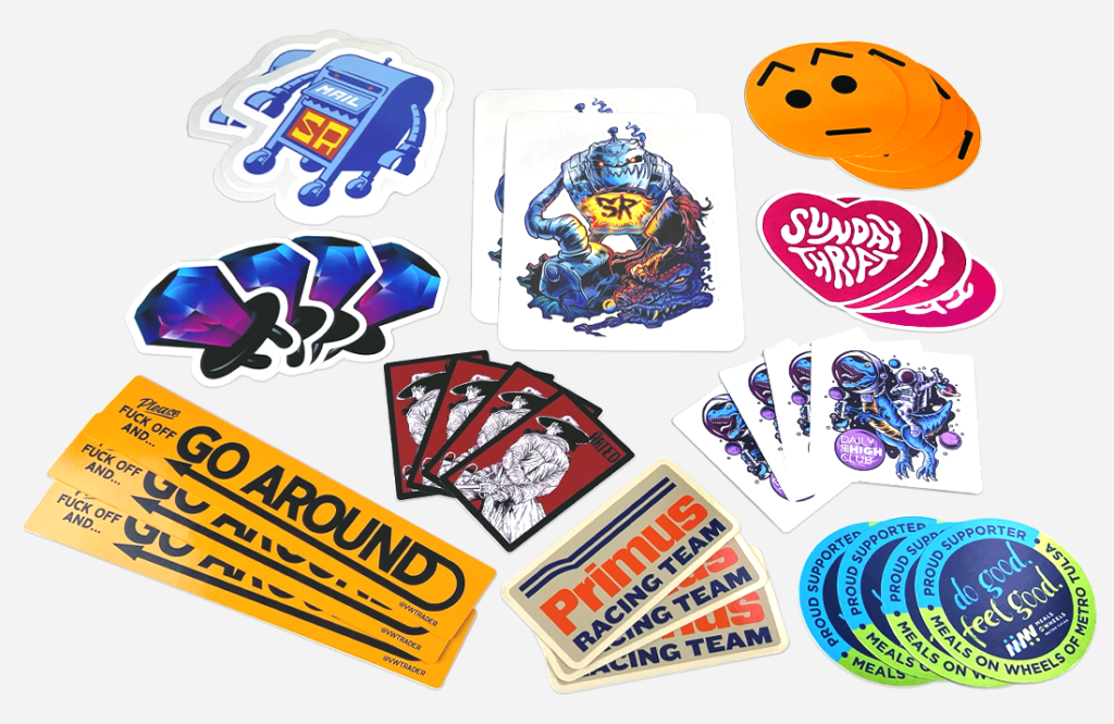 Static Clings | Sticker Robot Custom Stickers