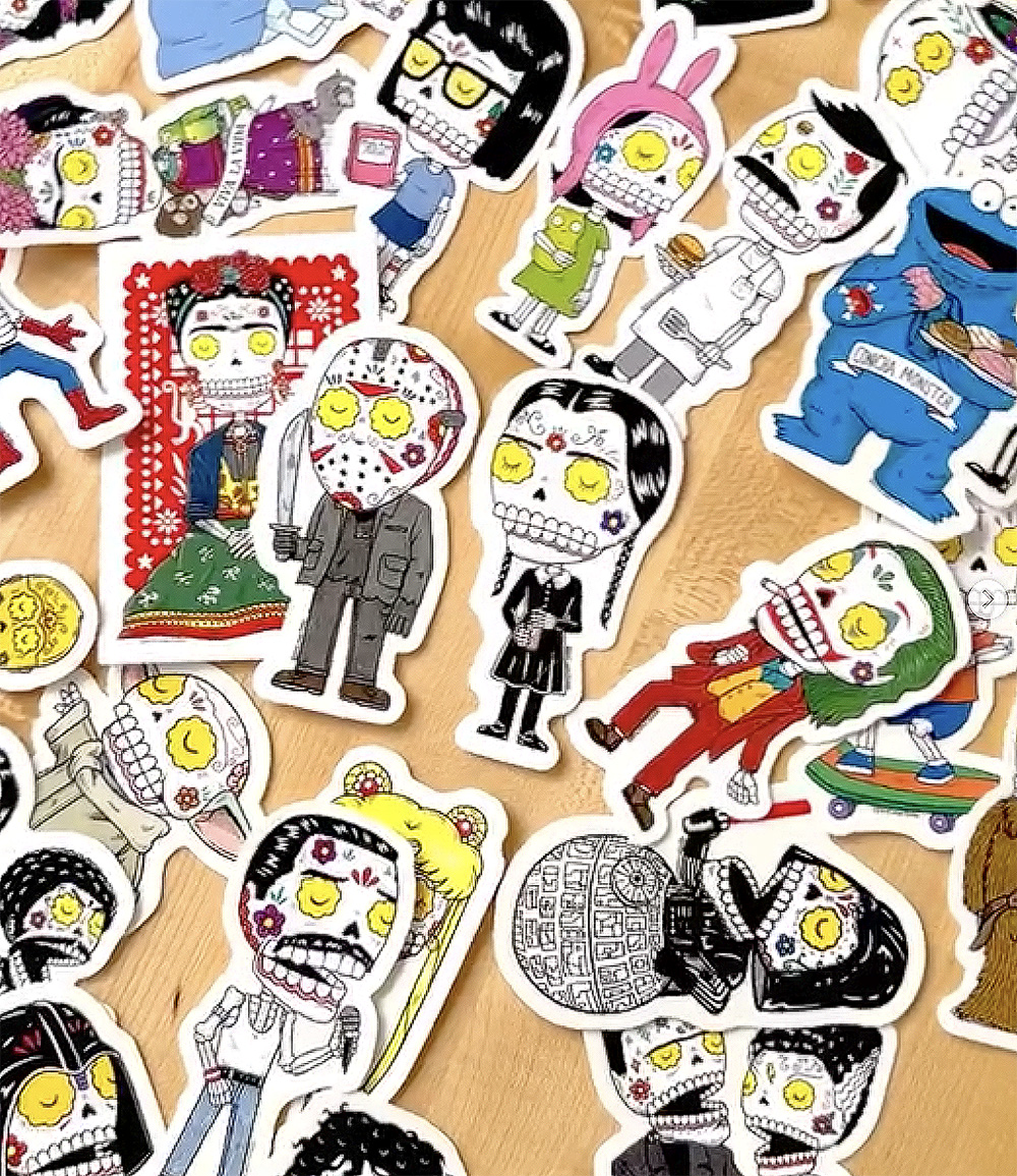 31 Days of Spooky Sticker Giveaways | Sticker Robot Custom Stickers