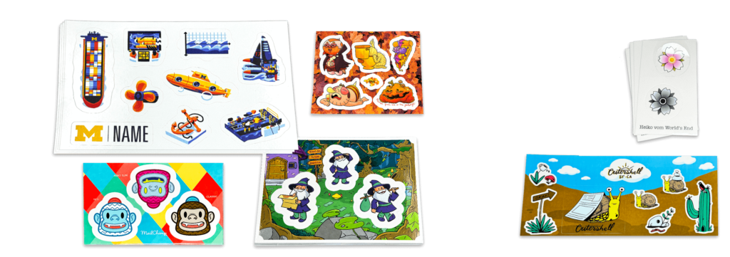 Sticker Sheets (Digital) | Sticker Robot Custom Stickers