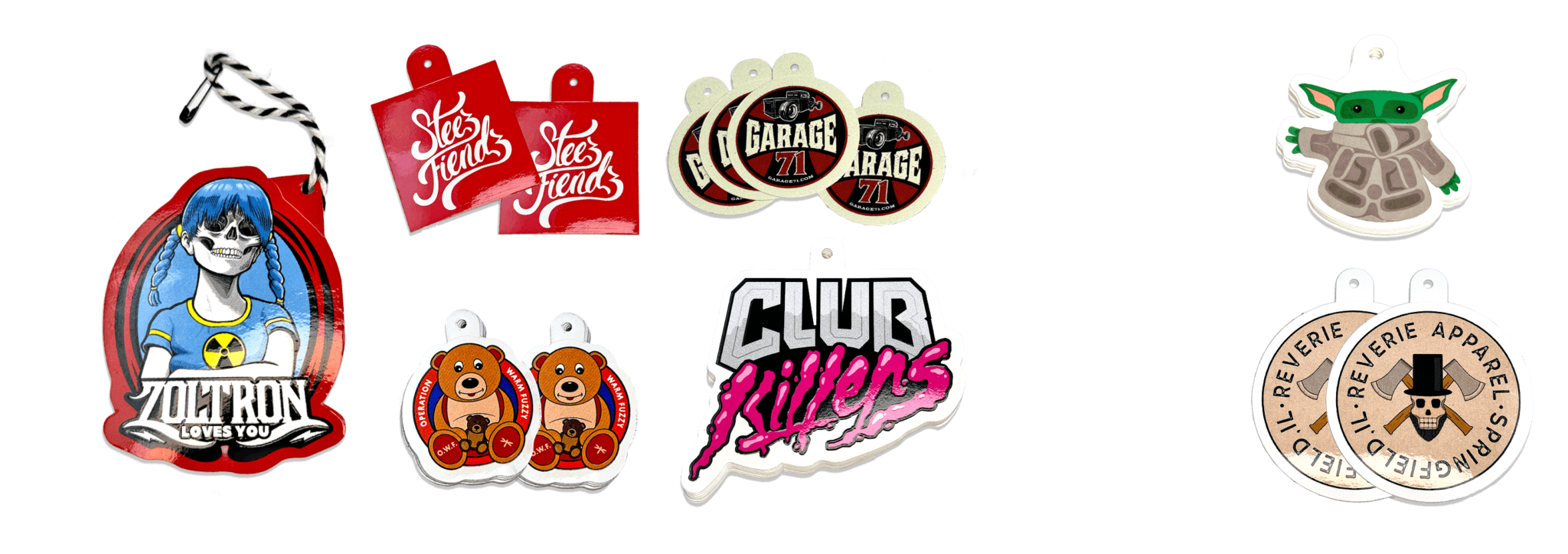 Hang Tag Stickers (Digital) | Sticker Robot Custom Stickers